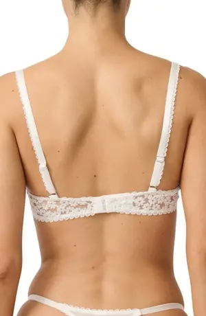 KAT THE LABEL Daisy Embroidered Underwire Bra
