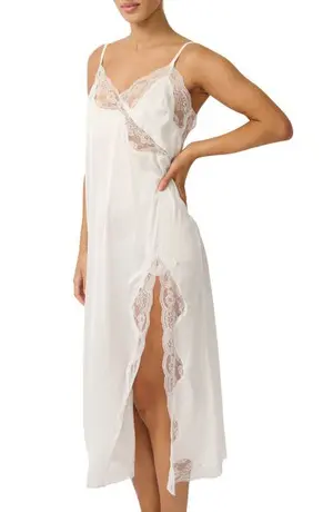 KAT THE LABEL Hayden Lace Trim Slip
