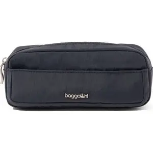 BAGGALLINI Long Pocket Cosmetic Bag - French Navy