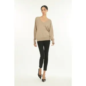 SECRET PON-PON Haven Pullover Sweater - Taupe