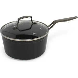 BLU. 2.7qt Nonstick Sauce Pan With Lid - Black
