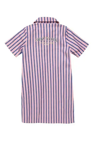 THE SUNDAY COLLECTIVE Striped Shirtdress