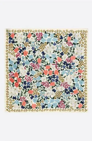 Bimba Y Lola Flower Garden Scarf - Ivory