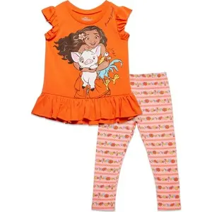 Disney Moana T-shirt And Leggings Set