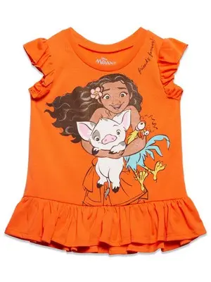 Disney Moana T-shirt And Leggings Set