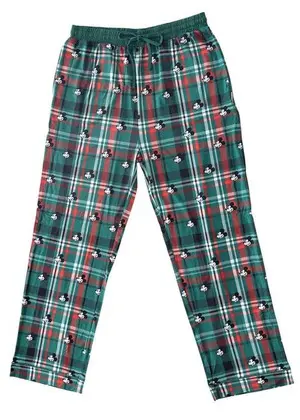 CHARLIE LOU BABY® Steamboat Willie Tartan Pajama Pants - Multicolor