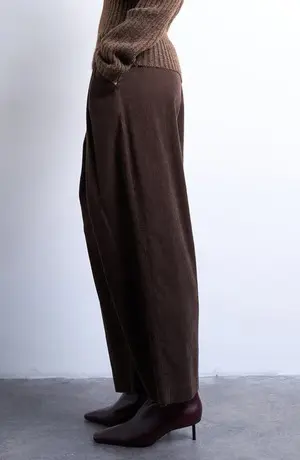 Topshop Cotton Corduroy Pants