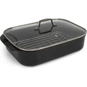 BLU. Roasting Pan With Lid And Roasting Rack