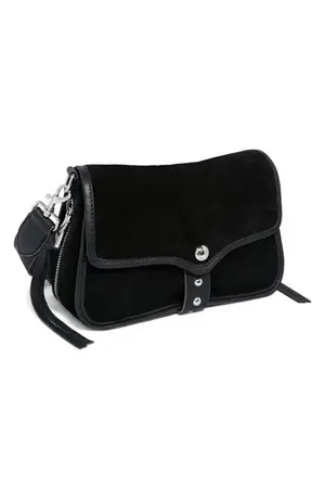 AIMEE Suede Crossbody Bag