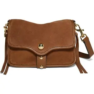 AIMEE Mini Great Escape Suede Crossbody Bag - Chestnut Suede