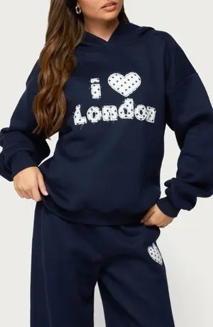 EDIKTED I Heart London Hoodie