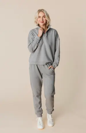 OCIO Organic Cotton Teddy Jogger - Ash