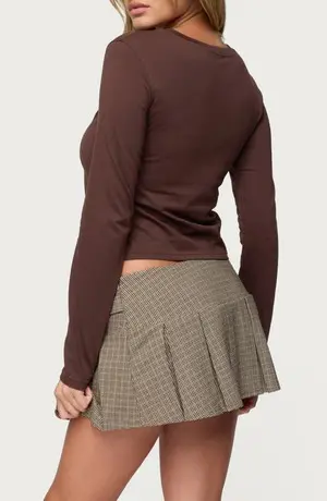 EDIKTED Starlett Long Sleeve T-shirt