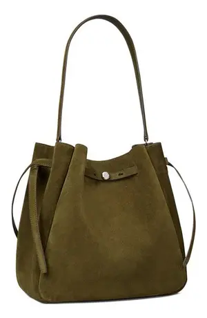 Tory Burch Romy Suede Bucket Bag - Leccio