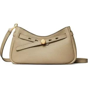 Zip-Top Leather Crossbody Bags