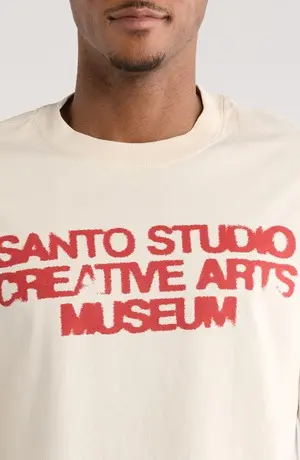 SANTO STUDIO Museum Drappo Graphic T-shirt