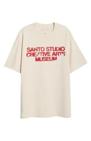 SANTO STUDIO Museum Drappo Graphic T-shirt