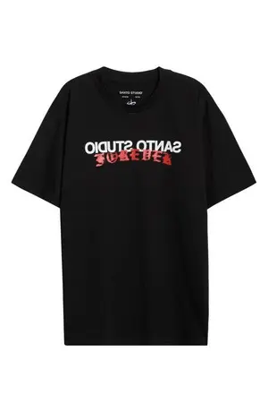 SANTO STUDIO Forever Drappo Graphic T-shirt