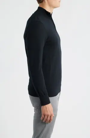 Mizzen+main Heritage Quarter Zip Sweater