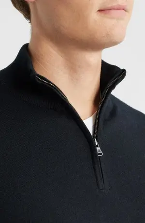 Mizzen+main Heritage Quarter Zip Sweater
