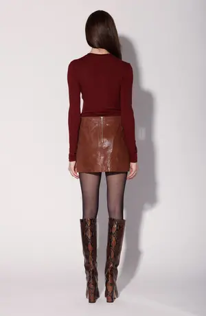 Walter Baker Mini Skirt