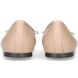 Pretty Ballerinas Toecap Ballerina Flat - Beige-black