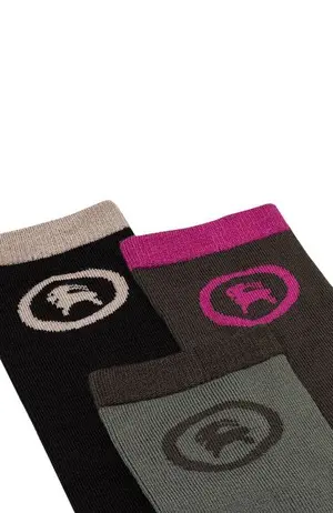 BACKCOUNTRY Venture Beyond Merino Blend Ski Socks - Black/fallen Rock
