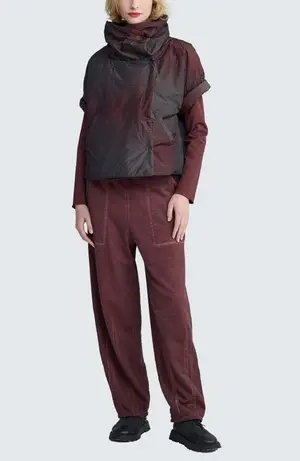 LUUKAA Stella Sculptural Cropped Jacket