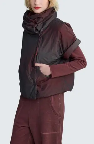 LUUKAA Stella Sculptural Cropped Jacket