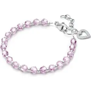 TINY BLESSINGS Sterling Silver Crystal Bracelet June