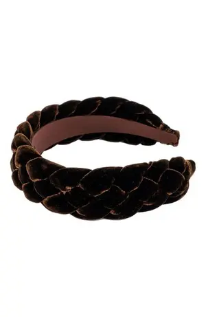 Alexandre De Paris Nocturne Braided Headband