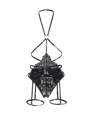 ADORE ME Lace Crotchless Playsuit