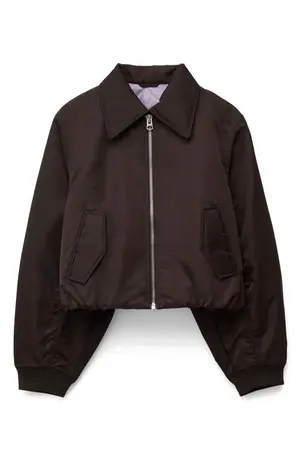 & Other Stories Cropped Bomber Jacket