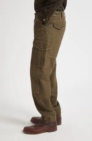 Double Rl Regiment Fit Twill Cargo Pants