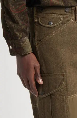 Double Rl Regiment Fit Twill Cargo Pants