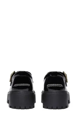 Timberland Stone Street Platform Buckle Loafer - Black Full Grain