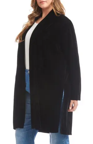 Karen Kane Velvet Duster