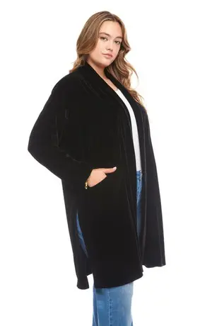 Karen Kane Velvet Duster