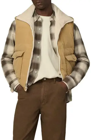 Joe's Jeans Reversible Corduroy Puffer Vest