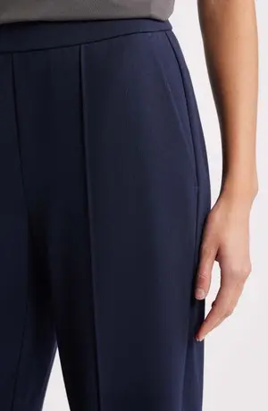Eileen Fisher Pintuck Straight Leg Pants