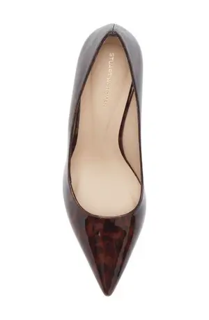 STUART WEITZMAN Supersculpt 75 Pumps - Dark Brown