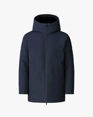 QUARTZ CO. Jules | Hooded Down Winter Jacket True Navy