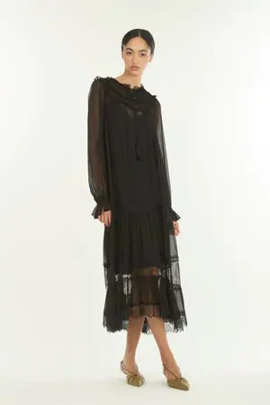 SECRET PON-PON Bree Maxi Dress