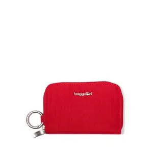 BAGGALLINI Deluxe Card Case Scarlet