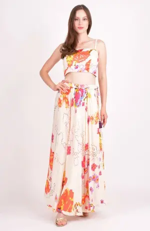 RAAS Zaria Floral Two-piece Set