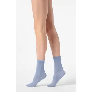 Oroblu Nives -blend Crew Socks - Sugar Paper