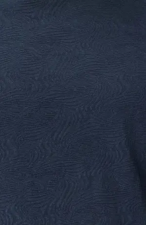 John Varvatos Blaise Wave Organic Cotton T-shirt - Navy