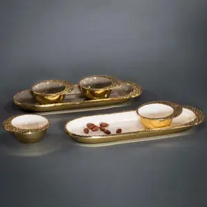 LUNARES Cosmos Snack Bowl - Oyster