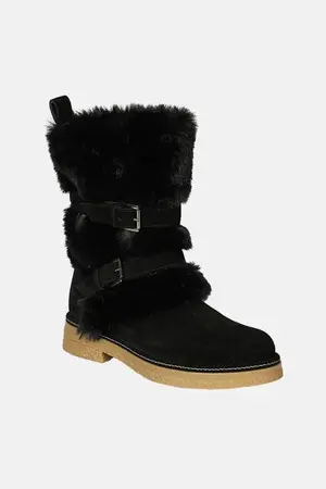 JELAVU Parla Mid-calf Boots - Black