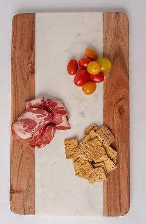 VERVE CULTURE Marble Serving Boardrectangle